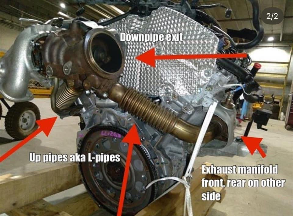 2021+ Acura V6 (3.0T) J30AC Turbo Pipe – Function Werk